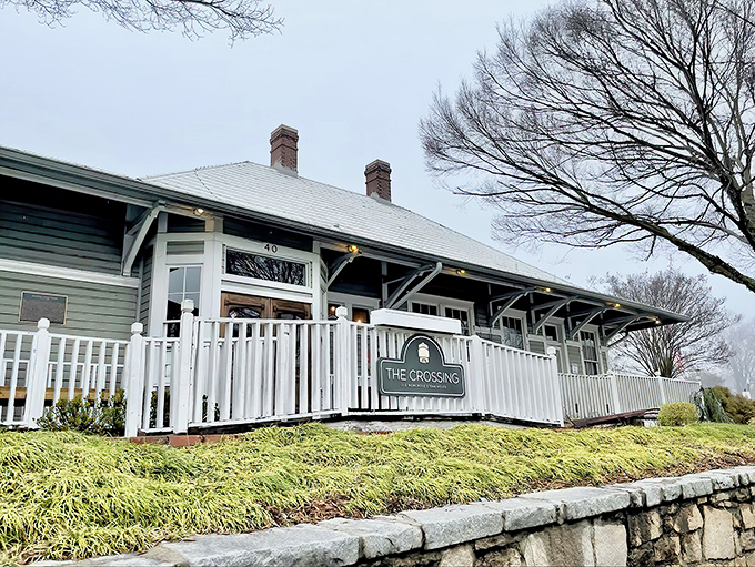 This charming Norcross gem hides behind an unassuming facade that whispers "culinary secrets within."