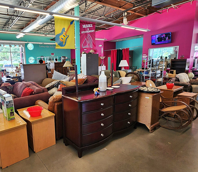 Furniture arranged like a living room time machine, ready to transport your home decor from "meh" to "magazine-worthy."