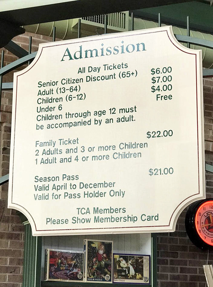 Admission prices that won't derail your vacation budget—proof that some of life's greatest joys still come remarkably affordable.