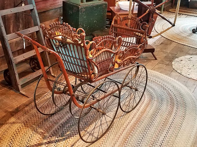 Before minivans and SUVs, this wicker baby carriage was the Cadillac of child transportation&mdash;elegant, handcrafted, and built to last generations.