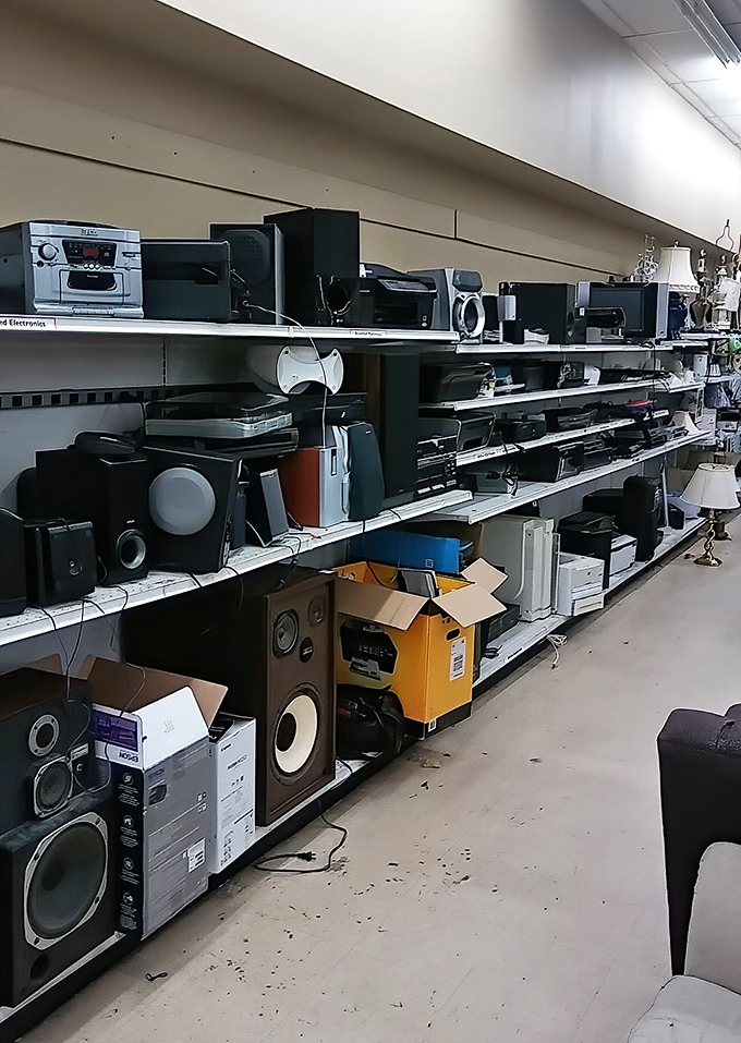 The electronics graveyard &ndash; where yesterday's cutting-edge technology comes to find new appreciation from collectors, tinkerers, and nostalgic Gen-Xers.
