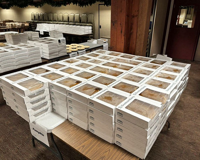 Not pictured: the willpower you'll need to resist buying every single boxed pie in this impressive to-go collection.