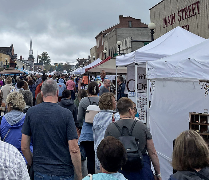 The Autumn Leaf Festival transforms Main Street into a bustling marketplace where strangers become neighbors and the entire town feels like one extended family reunion.