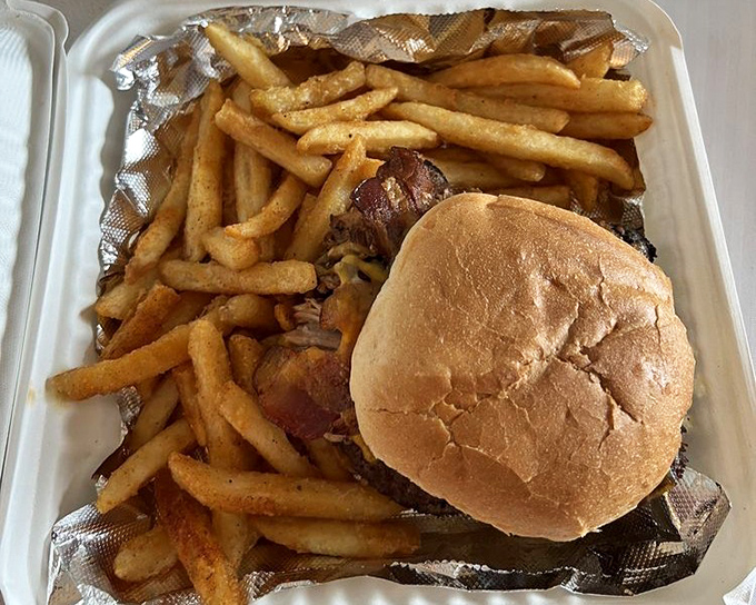 A burger that doesn't need fancy tricks, just honest ingredients and proper execution&mdash;the kind of sandwich that reminds you why classics became classics.