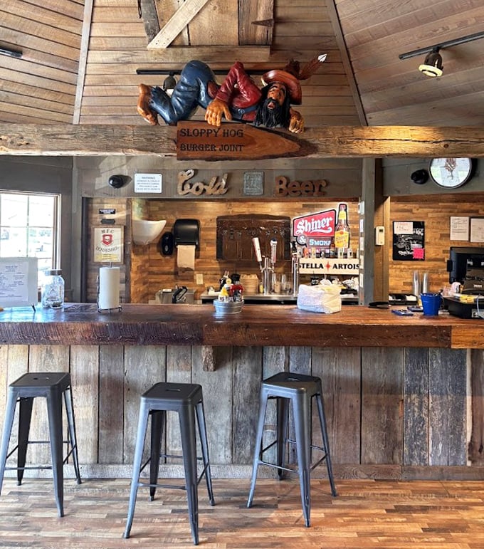 A bar that says "pull up a stool and stay awhile"&mdash;where strangers become friends and friends become regulars under the watchful eye of a pirate.