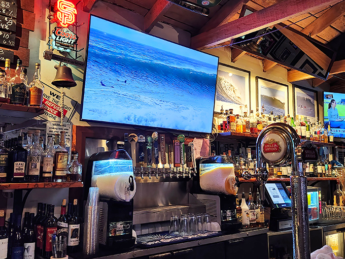 A bar that understands the importance of cold beer, good lighting, and ocean views. Where strangers become friends over tales of waves caught and missed.