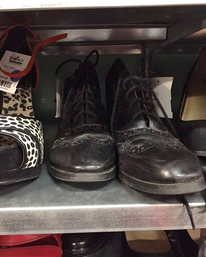 These well-loved oxfords have stories to tell&mdash;and at Buffalo Exchange prices, you can afford to listen.