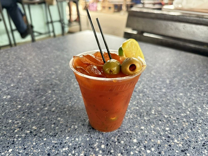 This Bloody Mary isn't just a drink&mdash;it's a meal, a statement, and possibly the best reason to delay your afternoon plans.