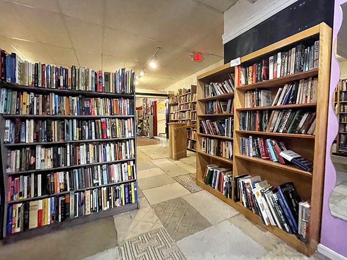 The book section rivals many libraries, with shelves stretching from floor to ceiling&mdash;a bibliophile's dream where literary treasures cost less than a latte.