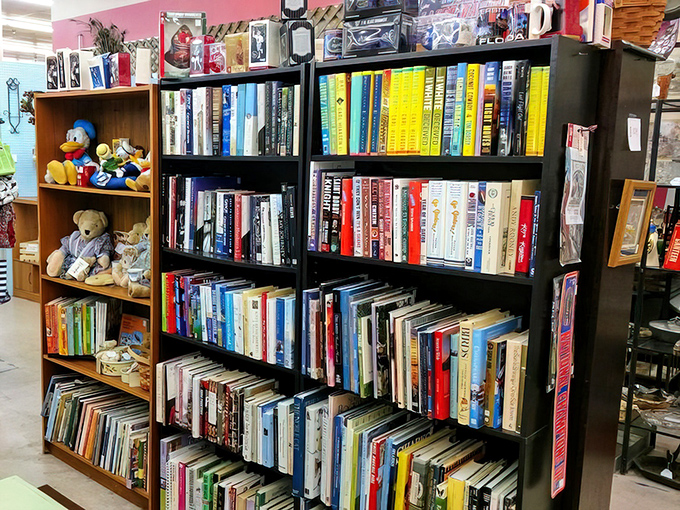 Books that smell like history and adventure. This section is dangerous for anyone who's ever said, "I really shouldn't buy any more books." 