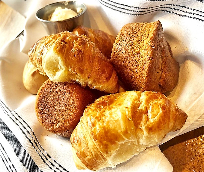 The bread basket &ndash; civilization's greatest achievement and the reason we all silently agree to ignore nutrition advice before the main course arrives.