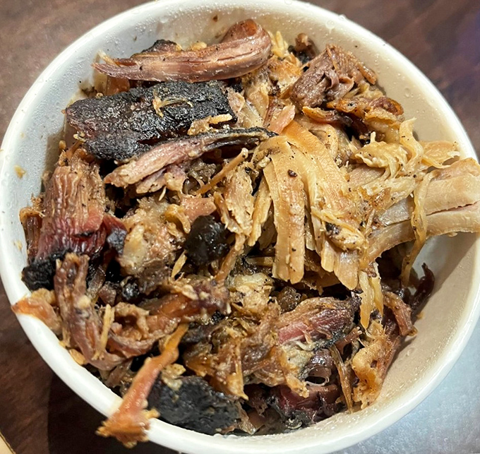 Burnt ends: the barbecue equivalent of hitting the lottery. These caramelized nuggets of brisket point are what meat dreams are made of.