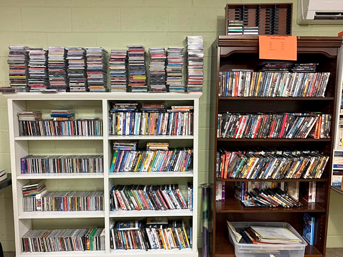 The media library that time forgot &ndash; thousands of movies and albums waiting to be rediscovered, like archaeological artifacts from the pre-streaming era.