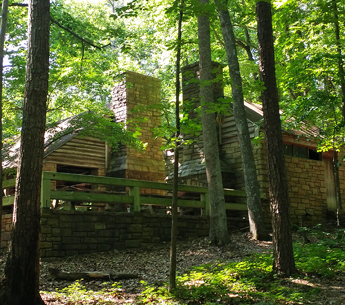 Rustic luxury, CCC-style. These historic stone structures prove that "they don't build 'em like they used to" isn't just something your grandfather says.