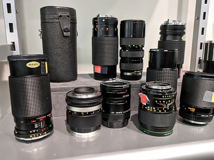 A photographer's dream haul! These vintage lenses could turn your digital camera into a time-traveling image maker.