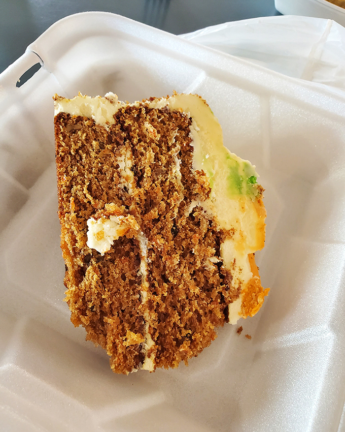 Carrot cake so moist it practically apologizes for making other desserts look bad.