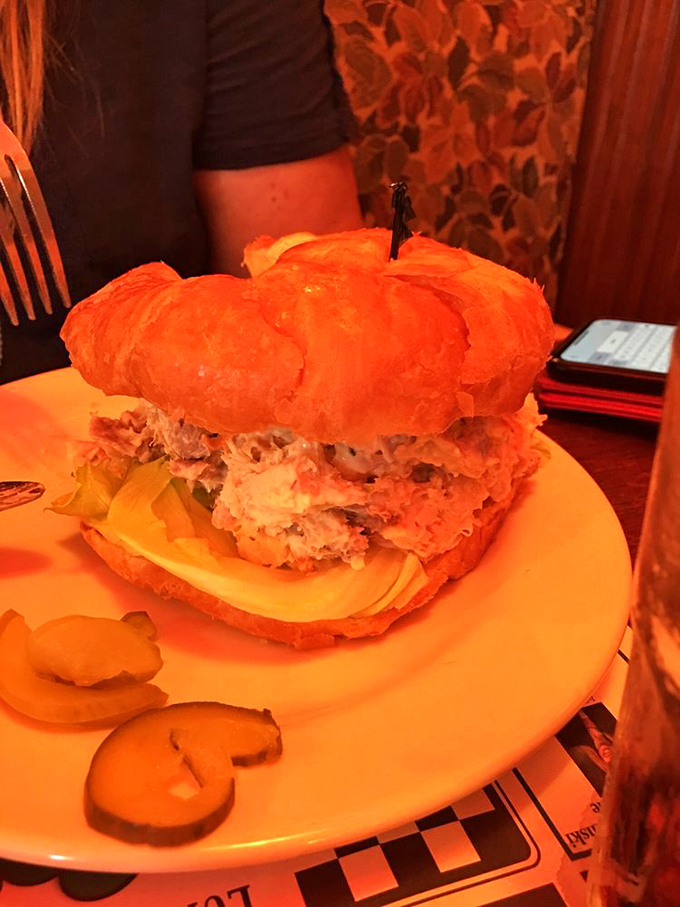 This sandwich isn't messing around&mdash;it's the kind of serious eating that requires both hands and possibly a nap afterward.