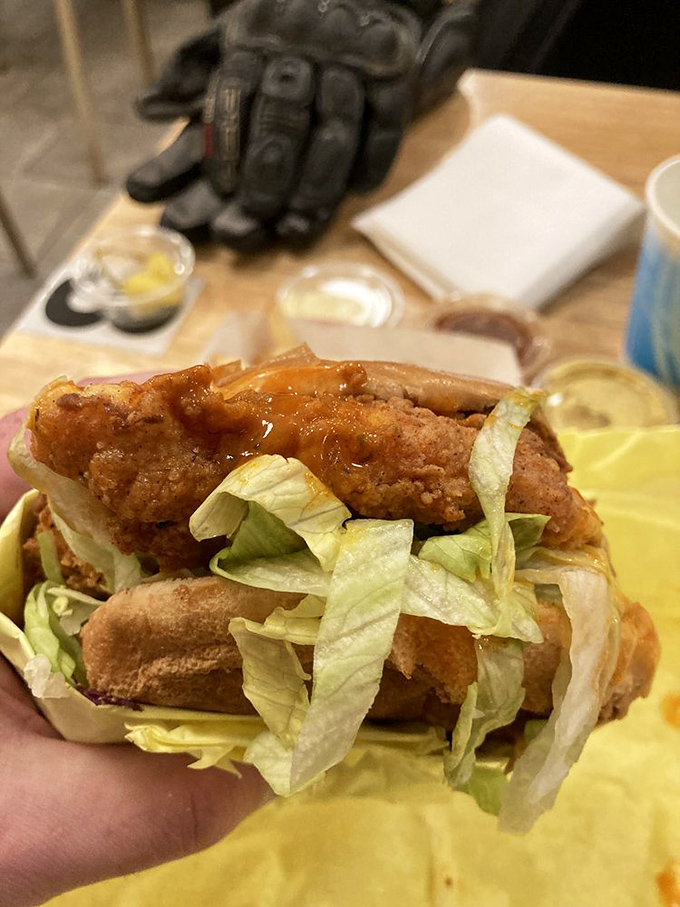 This chicken sandwich has more layers than your favorite HBO drama—crispy, saucy, and ready for its moment in the spotlight.