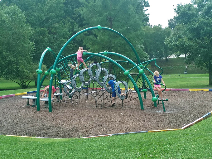 Innovative playground designs encourage active play and imagination, proving that Cambridge invests in its youngest citizens without requiring parents to invest their life savings.