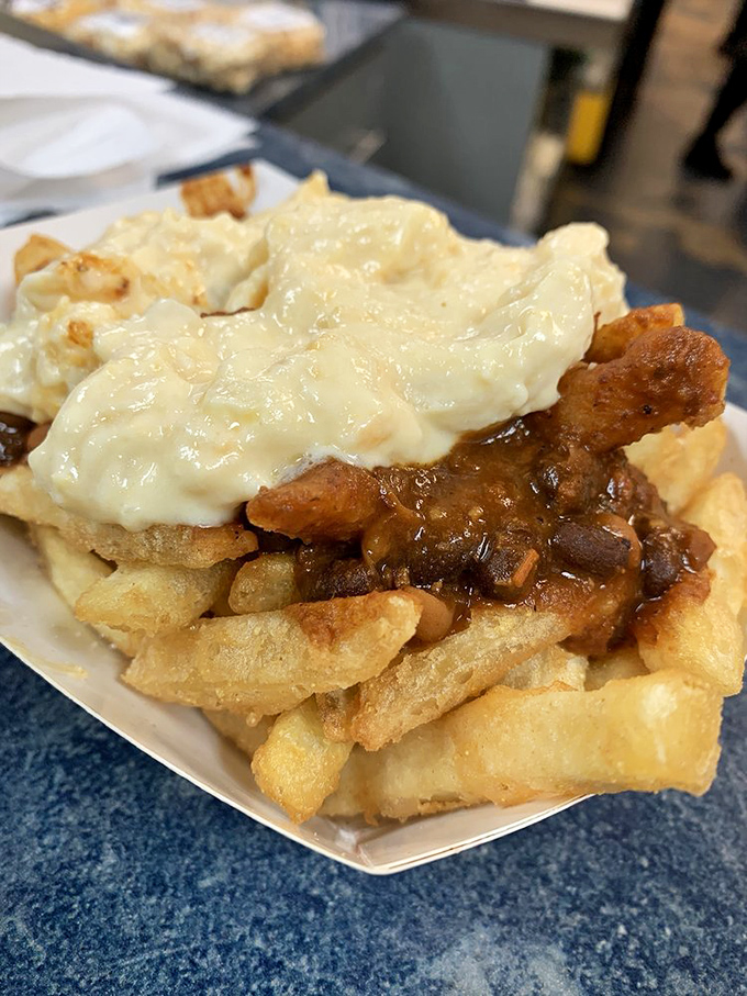 These chili cheese fries aren't just a side dish&mdash;they're a main event that demands your full attention and possibly an extra napkin.