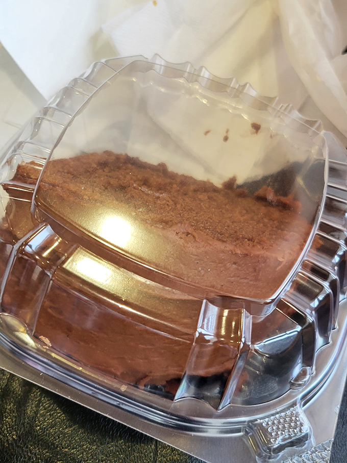 Chocolate cake that ends meals on notes so high, opera singers would applaud its performance.