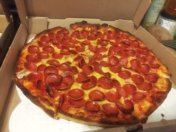 Meet the pizza that's clearly been influenced by some very creative culinary minds and adventurous taste preferences.