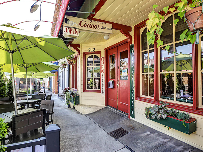 Cirino's charming fa&ccedil;ade promises Italian-American comfort food that'll have you loosening your belt and planning your next visit before dessert arrives.