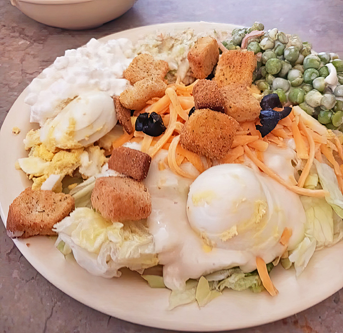 A Cobb salad that's clearly not messing around &ndash; this is salad for people who mean it.