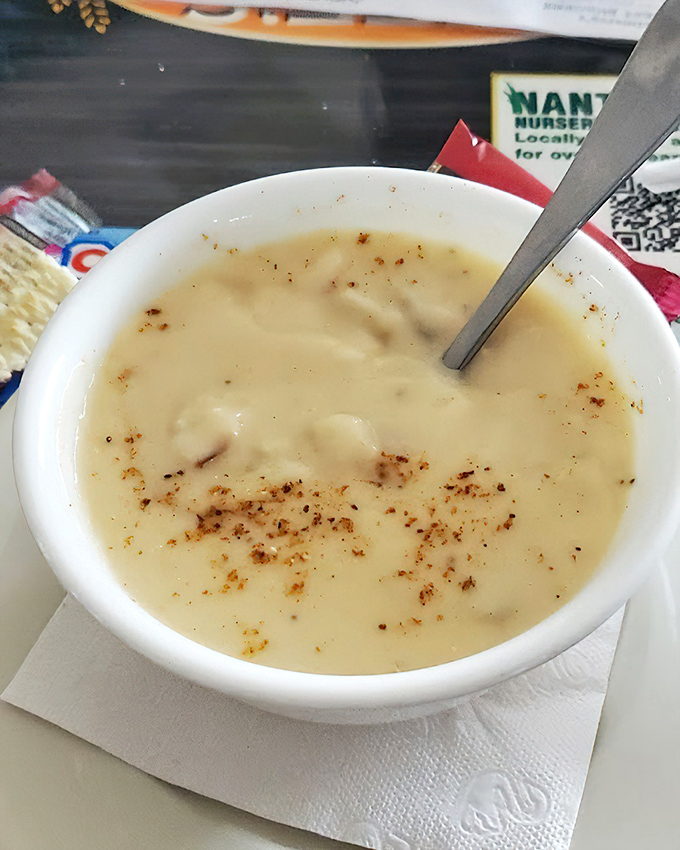 Cream of crab soup that doesn't skimp on the star ingredient&mdash;each spoonful a silky reminder of why people brave Delaware winters.