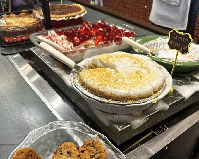 The dessert table at Back 40 Junction isn't just a sweet ending &ndash; it's the reason smart diners strategically save stomach space.