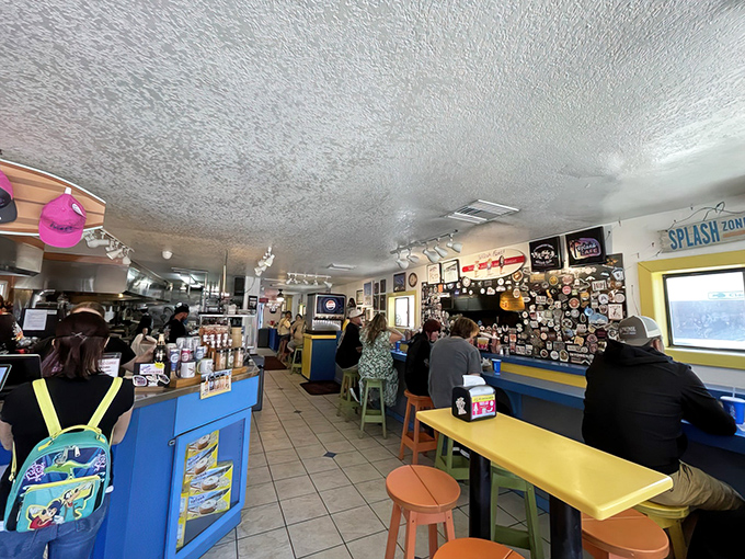 A packed house where everyone's too busy eating to check their phones &ndash; imagine that!