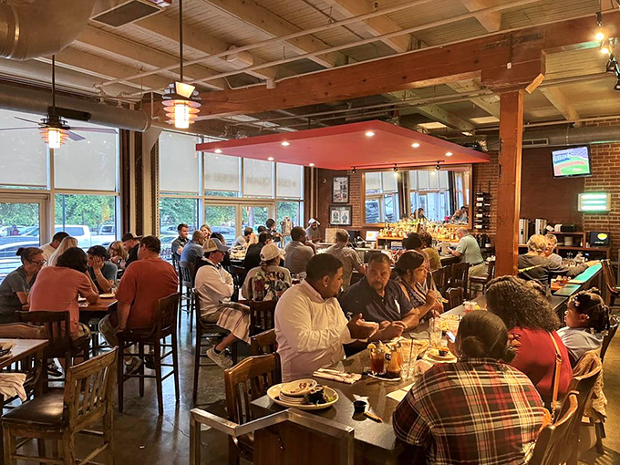 The packed dining room tells you everything you need to know&mdash;these folks have discovered what might be the worst-kept secret in Raleigh.