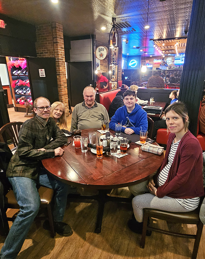 Happy diners enjoying what might just be the best-kept secret in northwest Indiana's culinary landscape right now.