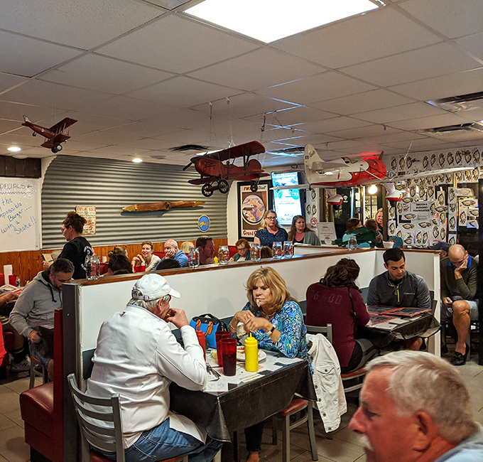 A full house at lunchtime tells you everything you need to know. When locals line up, you've found the real deal.