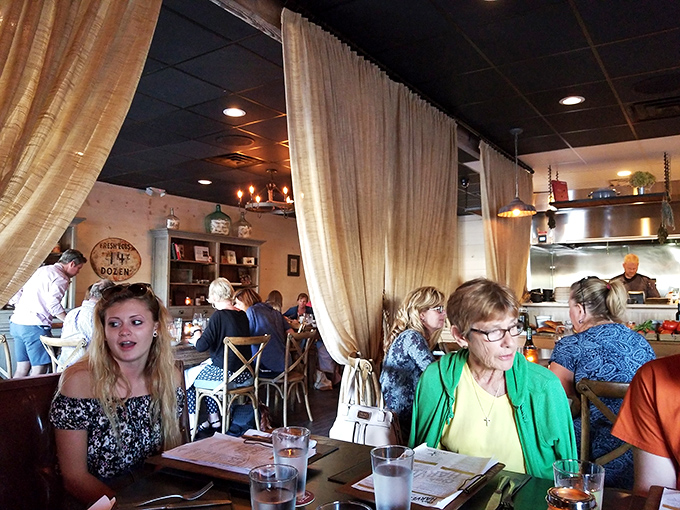 Where memories are made between bites. The soft glow of pendant lights creates the perfect backdrop for both first dates and fiftieth anniversaries.