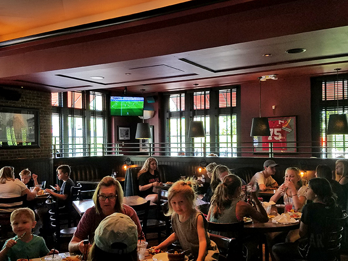 Where families gather to share food, conversation, and the occasional french fry theft from Mom's plate. Tavern traditions at their finest.