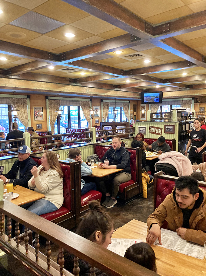 The breakfast crowd that proves good food is the ultimate social equalizer.