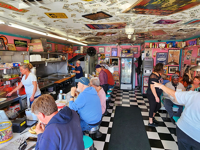 Where strangers become neighbors over coffee refills and the symphony of forks against plates creates the soundtrack of contentment.