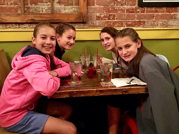 Good food brings people together&mdash;these young diners are creating memories that will have them returning to Octave for years to come.