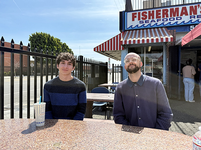 Happy diners at the place where seafood memories are made. Some restaurants feed your Instagram; Fisherman's Outlet feeds your soul.