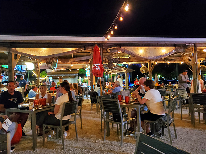 The outdoor seating area fills with a mix of sunburned tourists and knowing locals&mdash;all united in the pursuit of good food and good times.
