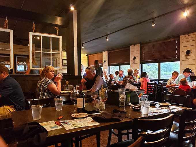 Where strangers become friends over seafood. The warm, convivial atmosphere at Old Florida Fish House makes every meal feel like a celebration.