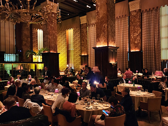 When the lights dim and the room fills, magic happens. Every table holds the promise of memorable conversations and exceptional flavors.