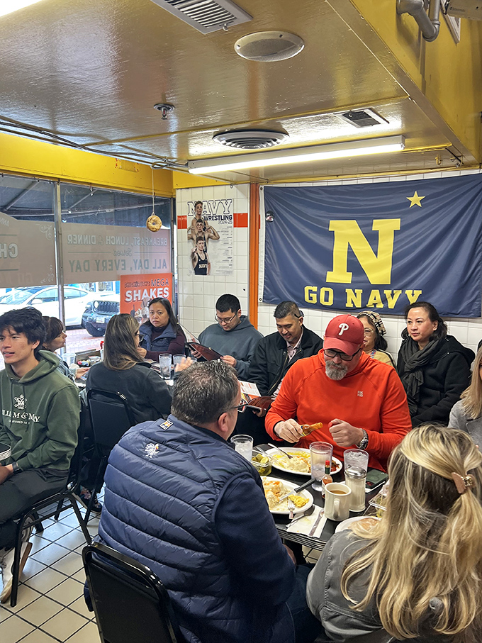 Where strangers become friends over plates of eggs and hash browns&mdash;the true meaning of "breaking bread together."