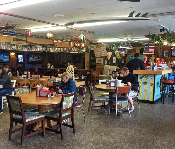 Locals and visitors alike gather here, united by their shared appreciation for extraordinary submarine sandwiches.