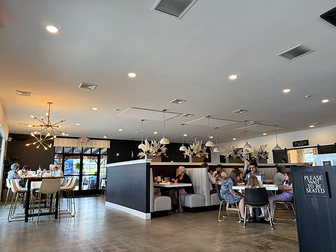 The dining room hums with the universal language of good food&mdash;conversations punctuated by the occasional "You've got to try this!"