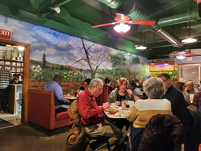 Where memories are made between bites of pasta. Luigi's dining room has hosted first dates, family celebrations, and Tuesday night "I don't feel like cooking" dinners.