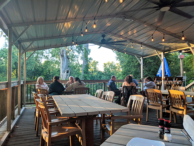 Happy diners proving that good food is the universal language we all speak fluently.