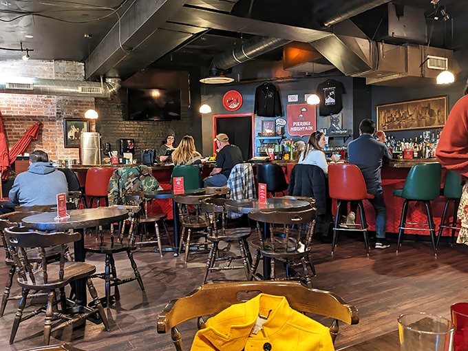 Happy diners proving that good food is the universal language we all speak fluently, no translator needed.