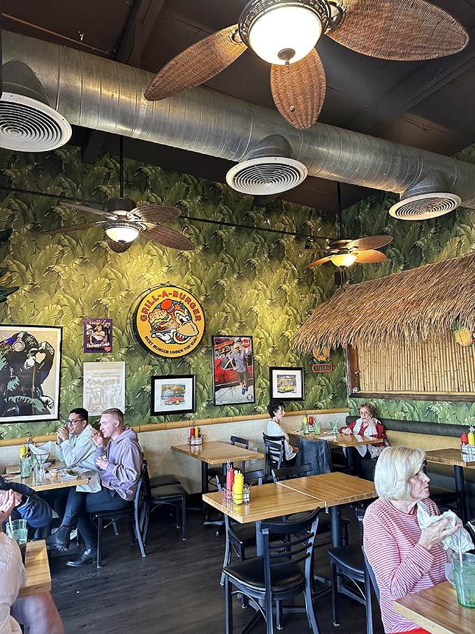 Local diners gather in this island-inspired haven where every meal feels like a mini vacation experience.